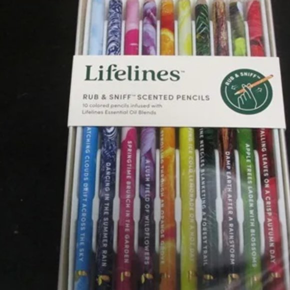 lifelines | Office | Lifelines Scratch Sniff Colored Pencil Set Of ...
